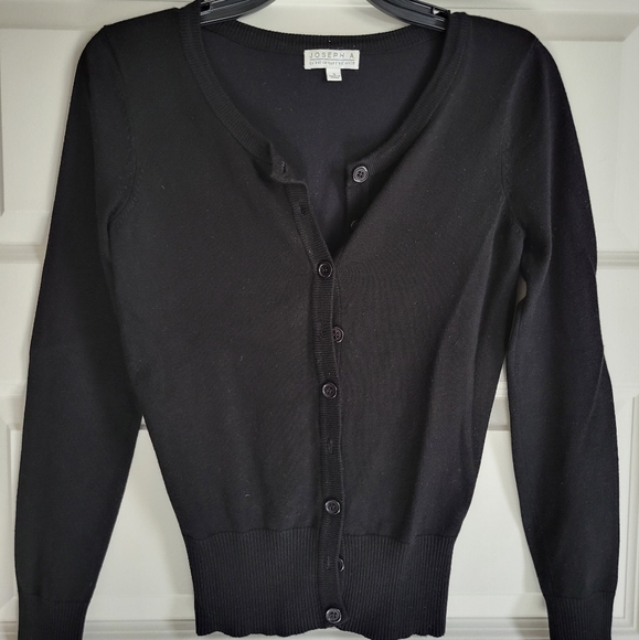 Joseph A | Sweaters | Joseph A Black Cardigan | Poshmark
